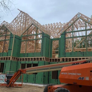 House Truss Setting | Mid-Central Framing